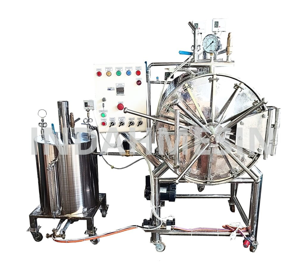 Retort Horizontal Radial Locking - Indah Mesin